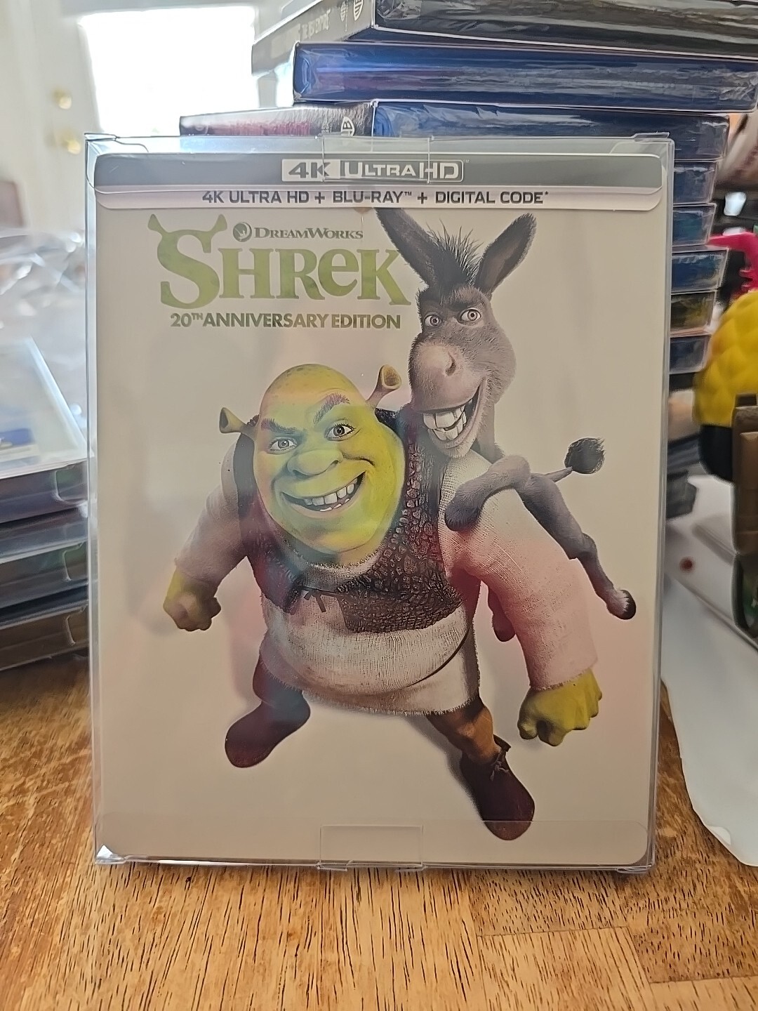Shrek - 20th Anniversary Edition 4K Ultra HD/BLU-RAY Steelbook W/J Card ...