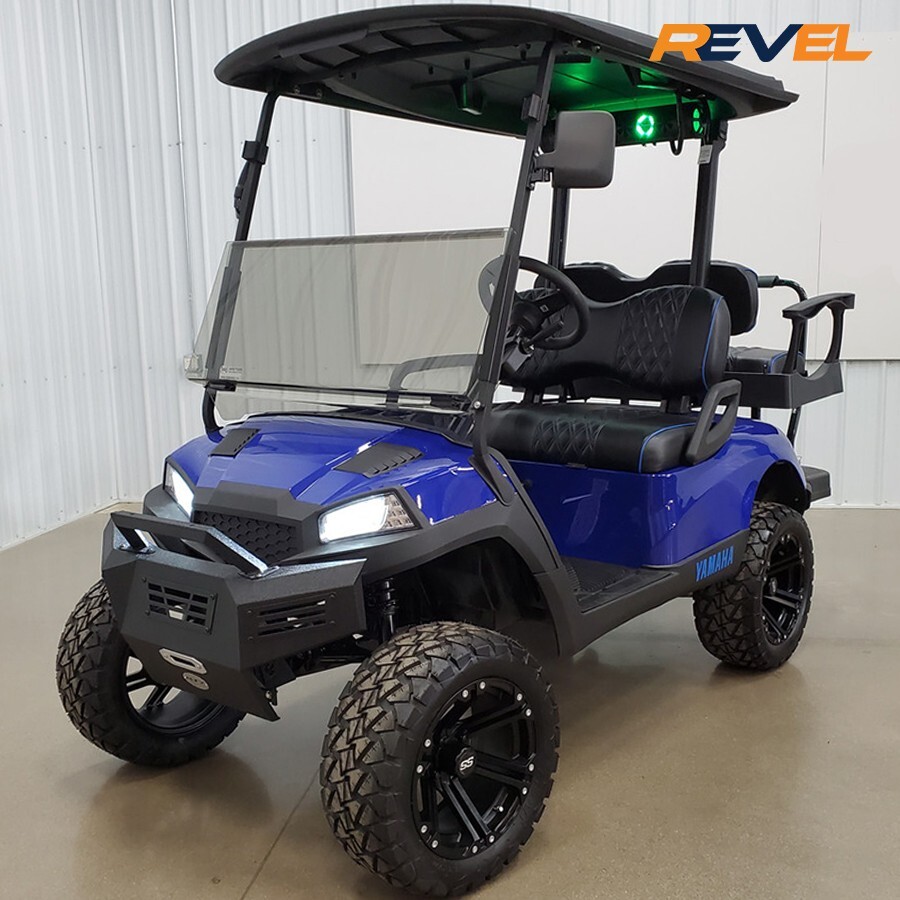 MadJax Havoc Blue Off-Road Golf Cart Body Kit for Yamaha G29 Drive Golf ...