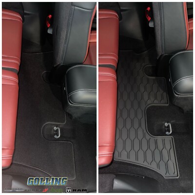2011-22Dodge Durango 3rd Row Bench Seat Genuine Mopar All Weather Mat ...