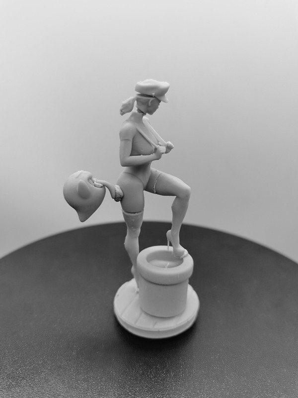 1/24 Scale Resin Model Kit Game Character Figure Unpainted and ...