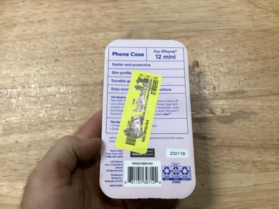 ONN iPhone 12 Mini Gel Case You Glo Girl Slim Profile | eBay
