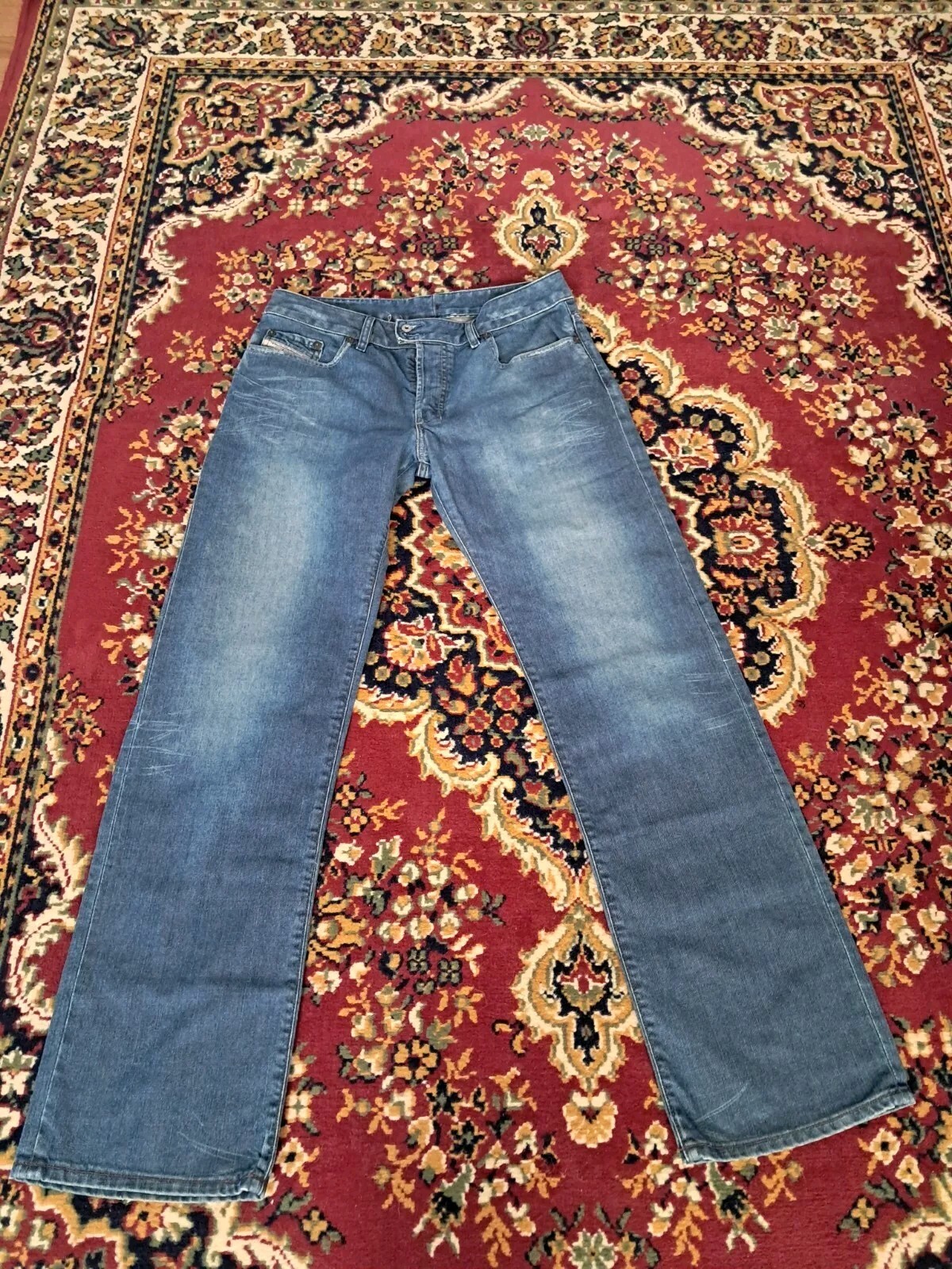 Mens Diesel Designer Jeans Rabox 34 X 34 Bootcut - Gem