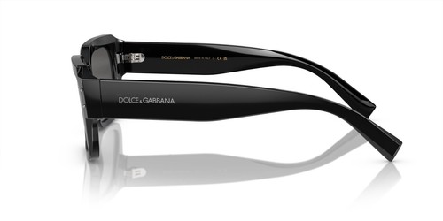 Dolce & Gabbana DG4460 Shiny Black/Grey (501/87) Sunglasses | eBay