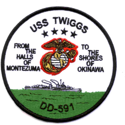 DD-591 USS Twiggs Patch | eBay