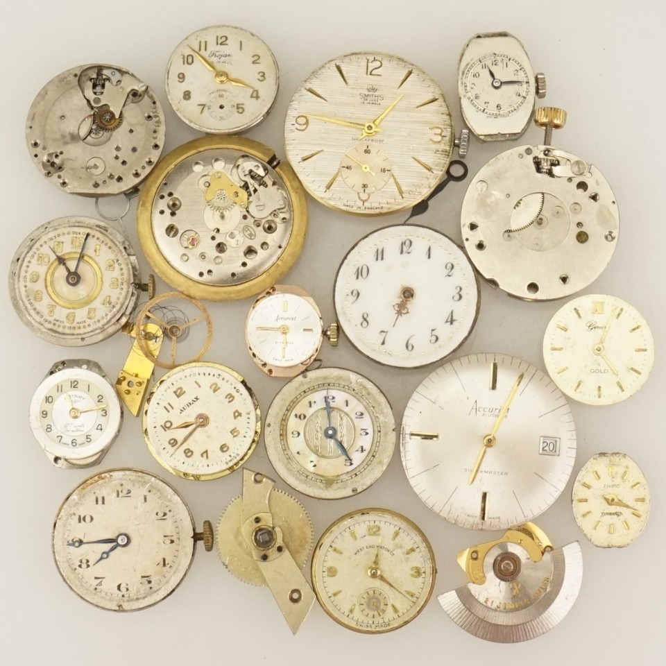 LOT Wrist Watches movements no silver no gold jewelry pocket repeater ...