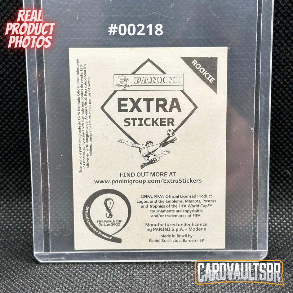 Rare Panini FIFA World Cup Qatar 2022 - GOLD Extra Sticker Jude ...