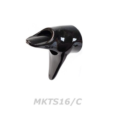 Carbon Material MK16 Split Bait Reel Seat, Black Coating (Body ...