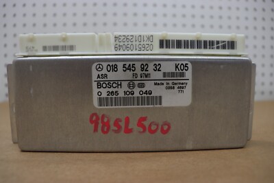98-01 98 MERCEDES SL500 SL R129 ABS CONTROL MODULE ASR 0185459232 | eBay