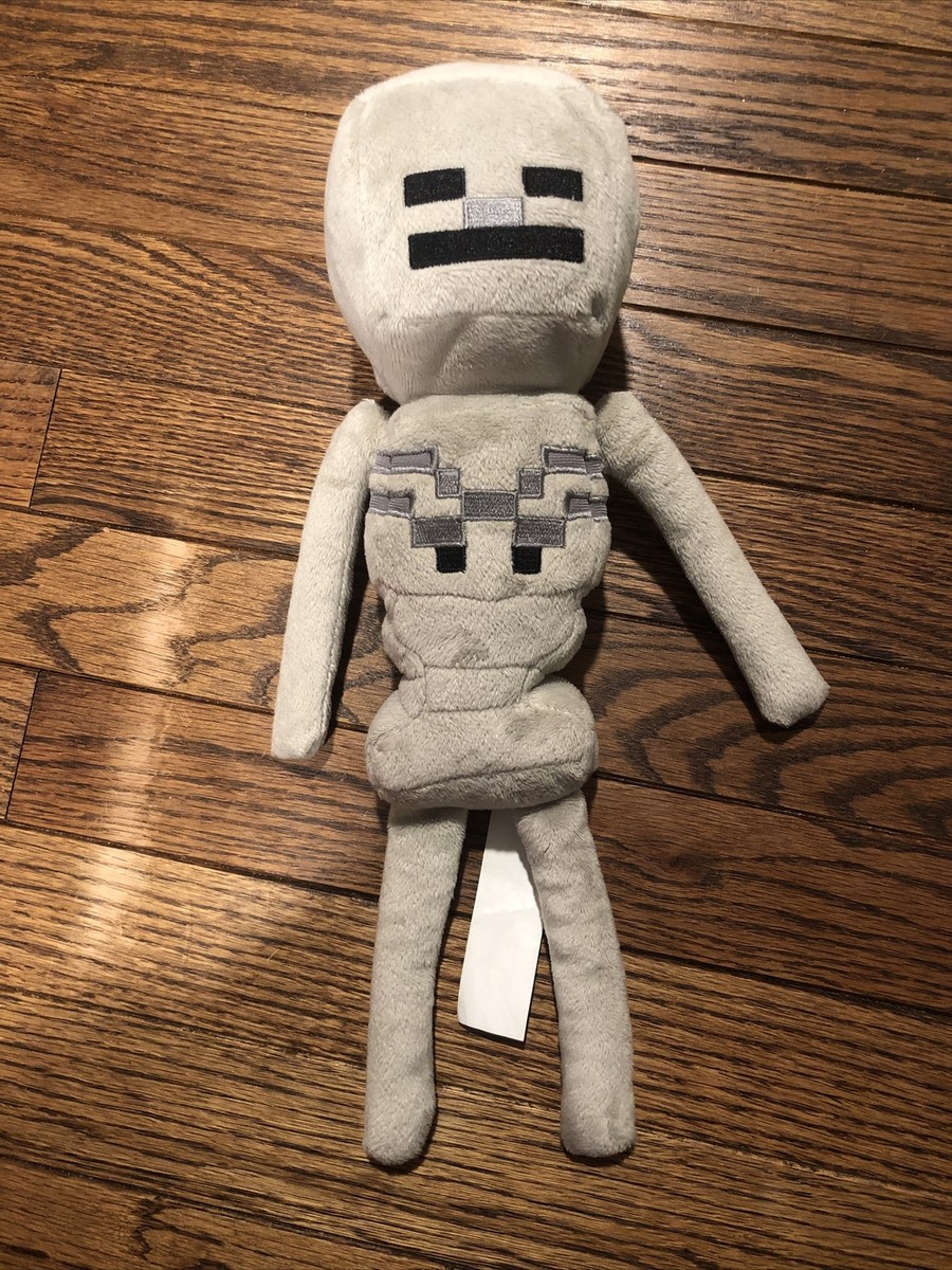 Minecraft Skeleton Plush Minecraft Skeleton With Enchanted Bow