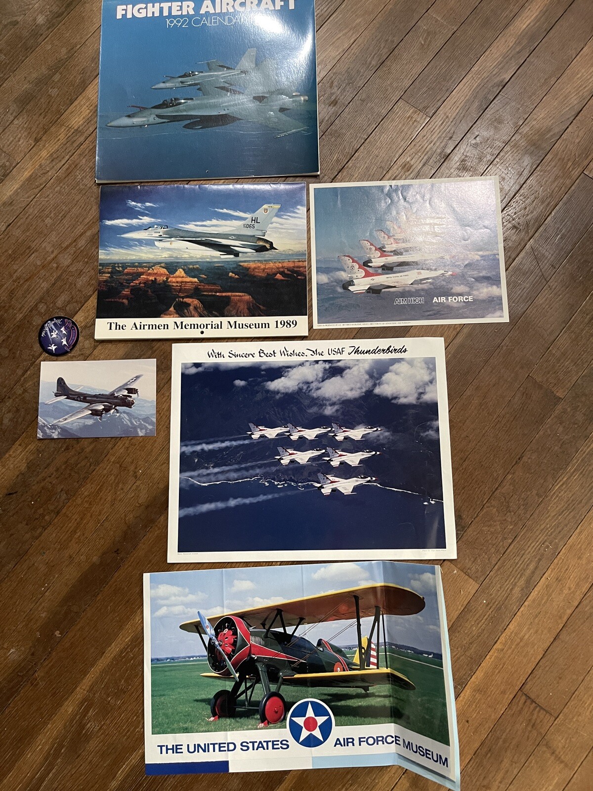 USAF Thunderbird Calendar and Picture Lot | eBay