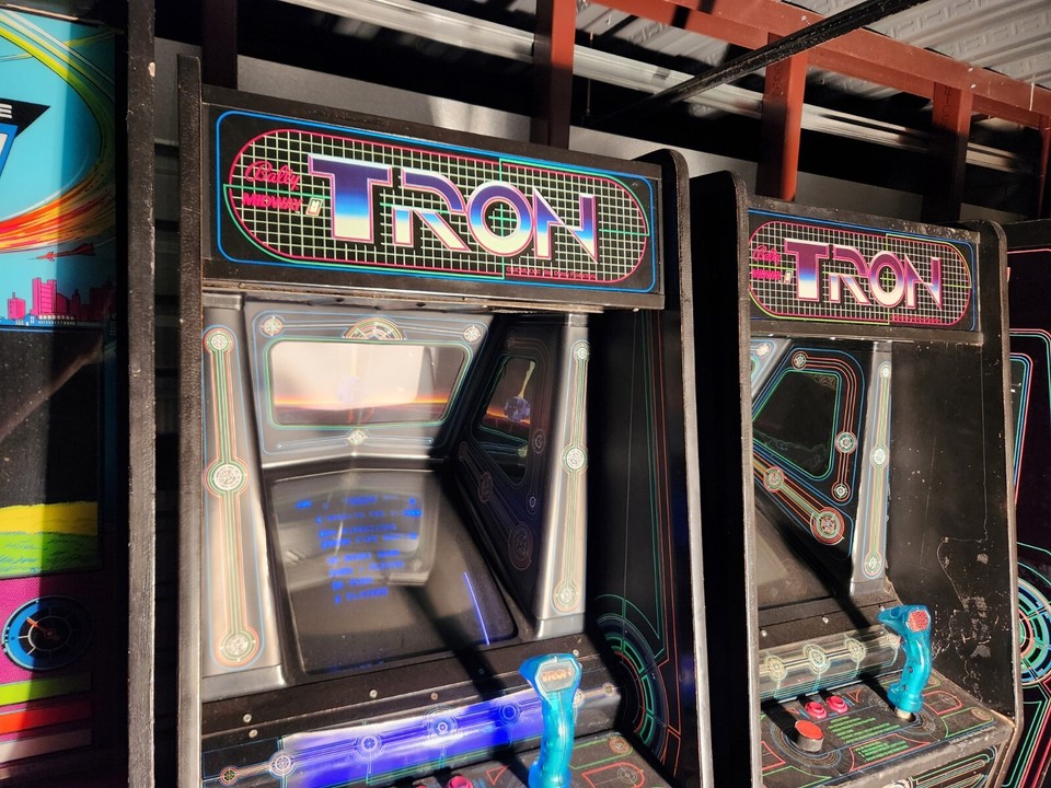 Super rare! Original Midway TRON Arcade, 100% real 1982 Video Game, NOT ...