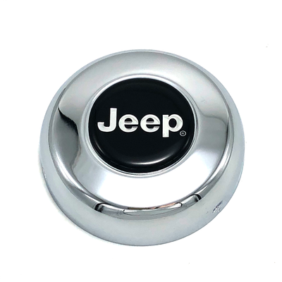 Horn Button Jeep Logo Steel Chrome 3" Grant Classic Challenger Series ...