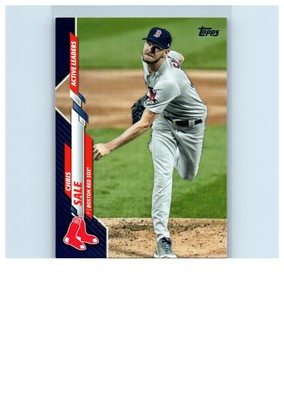 Chris Sale 2020 Topps Update U-295 Boston Red Sox WAL-MART BLUE ROYAL ...