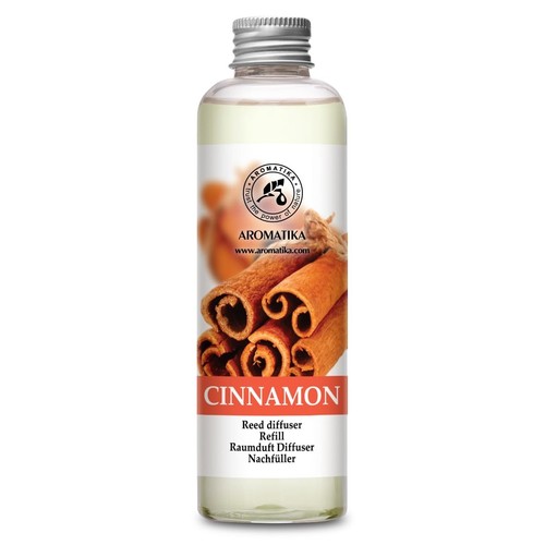 Cinnamon Reed Diffuser Refill with Natural Essential Cinnamon Oil 6.8 ...