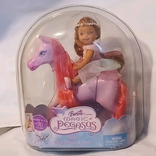 Kelly Doll Cloud Princess & Pony Barbie & The Magic Of Pegasus H7488 ...
