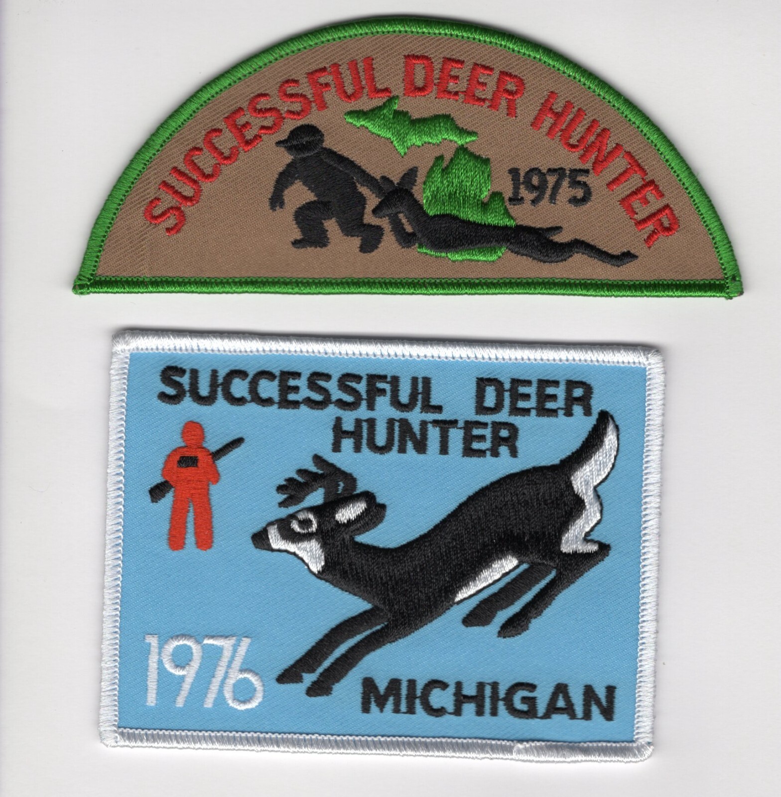 1975-76 Michigan Successful Deer Hunting Patches | eBay