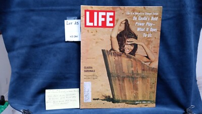 Magazine LIFE 1966 COVER CLAUDIA CARDINALE | eBay