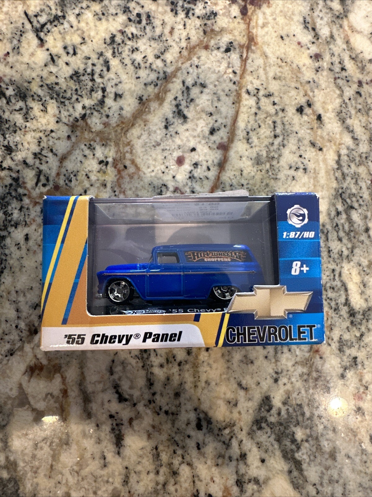 2009 Hot Wheels 1955 Chevy Panel Van "Hot Wheels Choppers" 1:87 HO ...