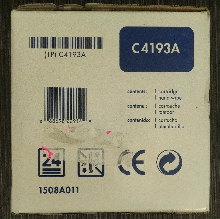 HP C4193A Magenta Toner Cartridge 93a Genuine 4500 4550 for sale online ...