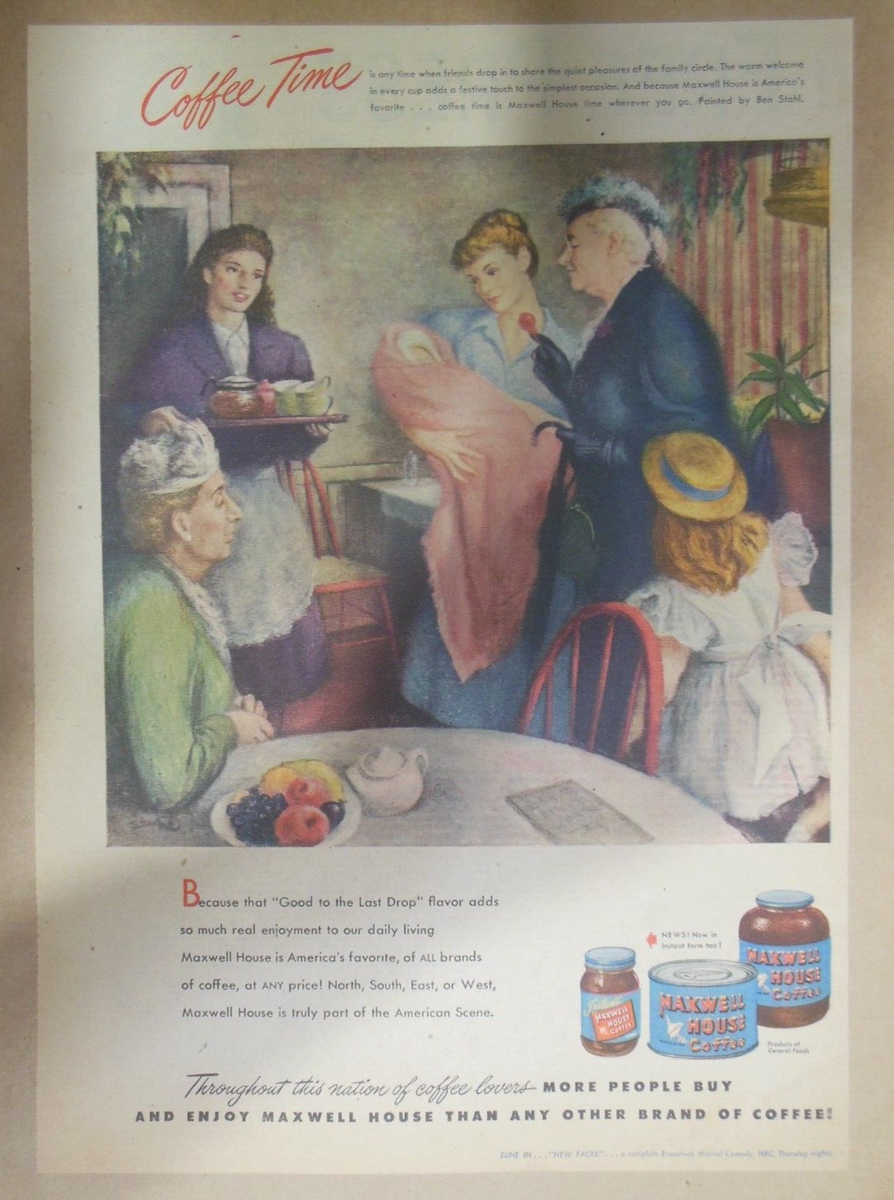 Coffee Maxwell House Slogan