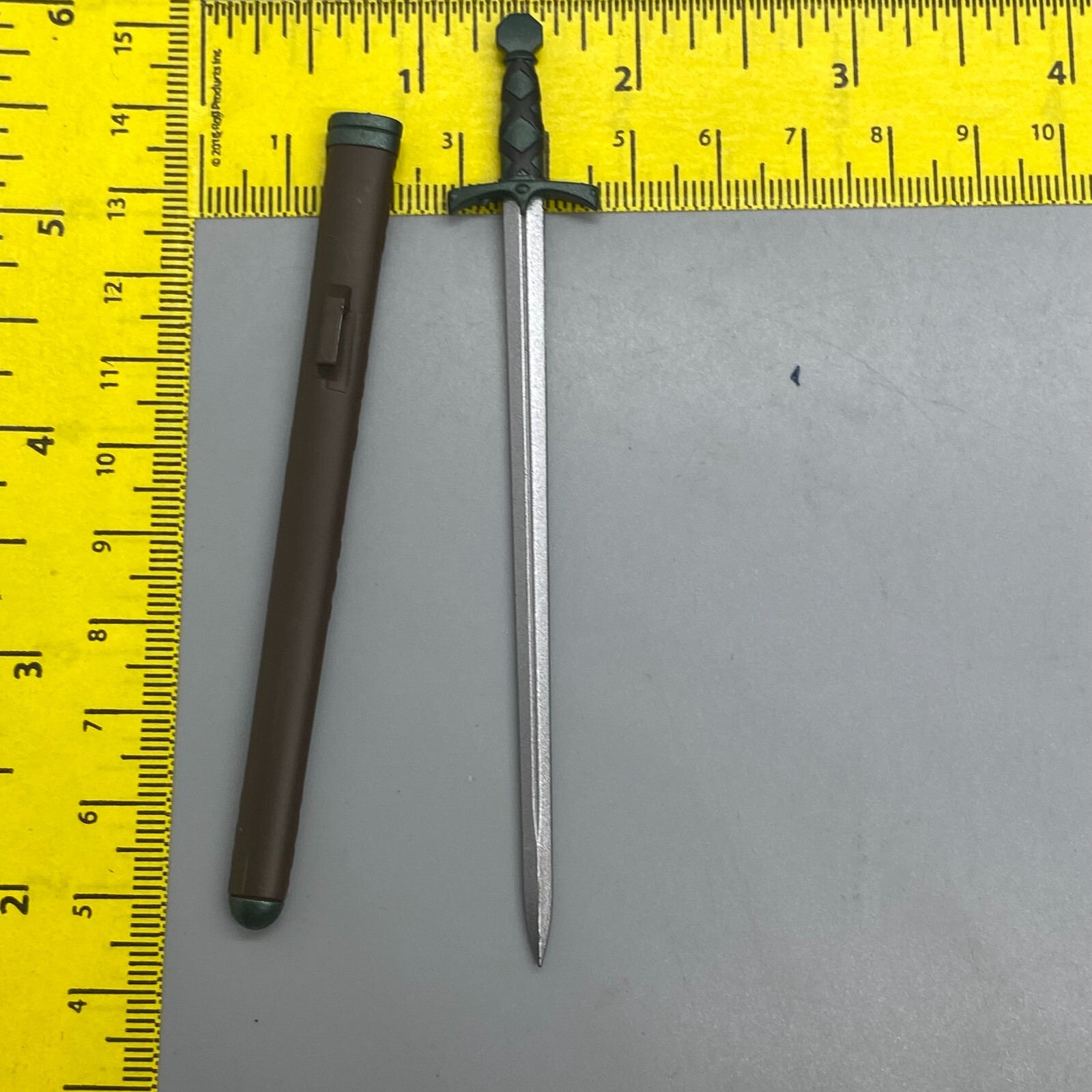 Green Sword Sheath Weapon Duban Figure Fodder Mythic Legions 1/12 6" | eBay
