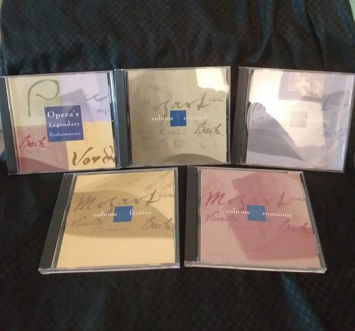 Opera's Legendary Performances 5 Disc CD Set Simply Classical ...