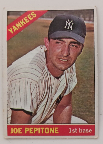 1966 Topps Joe Pepitone #79 New York Yankees | eBay