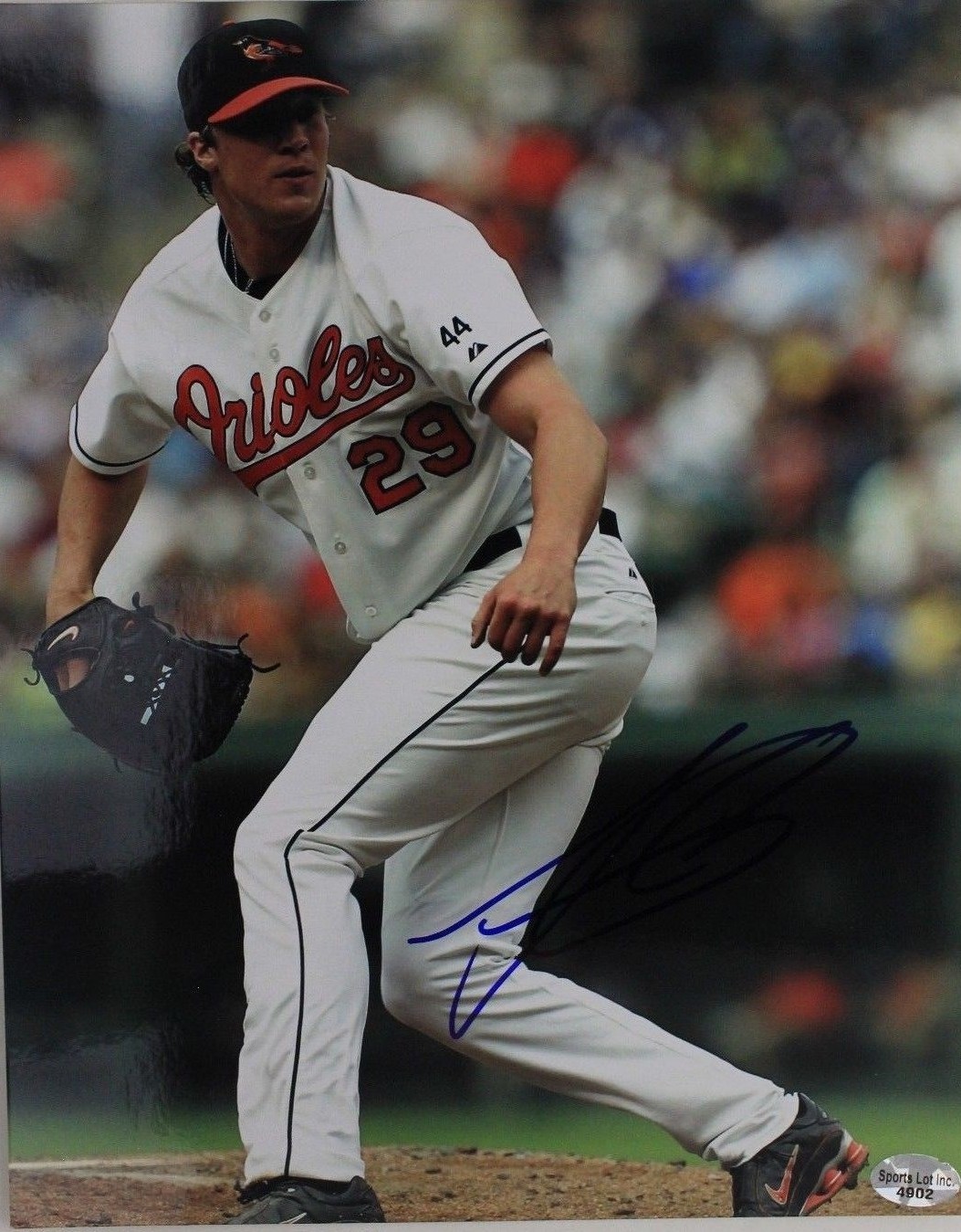 Adam Loewen Orioles Number #44 Signed 8x10 Autographed MLB Photo 17H | eBay