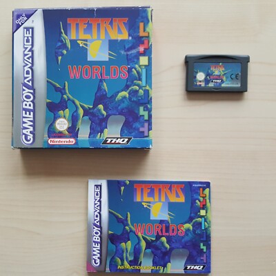 Tetris Worlds in OVP mit Anleitung Nintendo Gameboy Advance Spiel Boxed ...