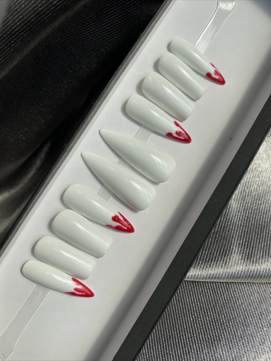 Vampire Teeth Nails