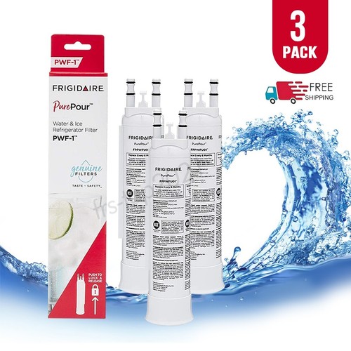 3 Pack Frigidaire PWF-1 FPPWFU01 PurePour Refrigerator Water &Ice ...