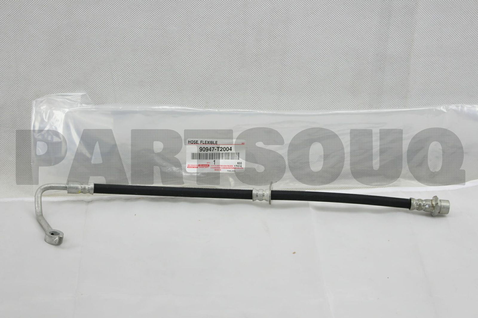 90947T2004 Genuine Toyota HOSE, FLEXIBLE, NO.1(FOR FRONT) 90947-T2004 ...