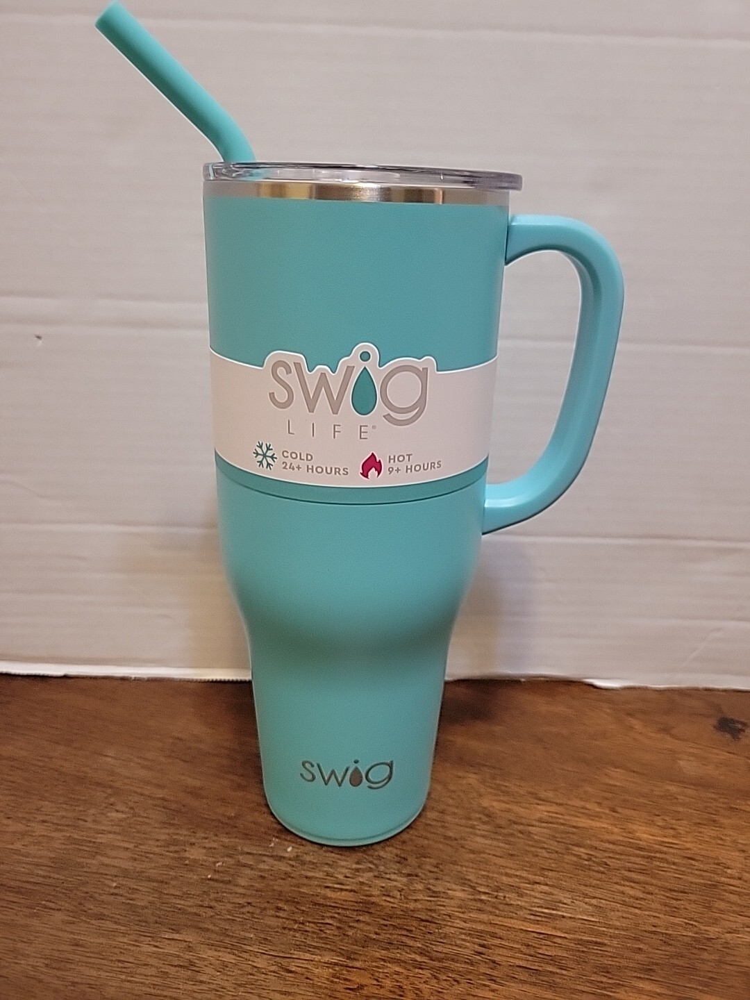 Swig Life 40oz Mega Mug Tumbler with Handle and Straw Brand New With ...