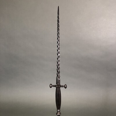 17th Century French or Italian Stiletto Dagger with Rare Wavy Blade | eBay