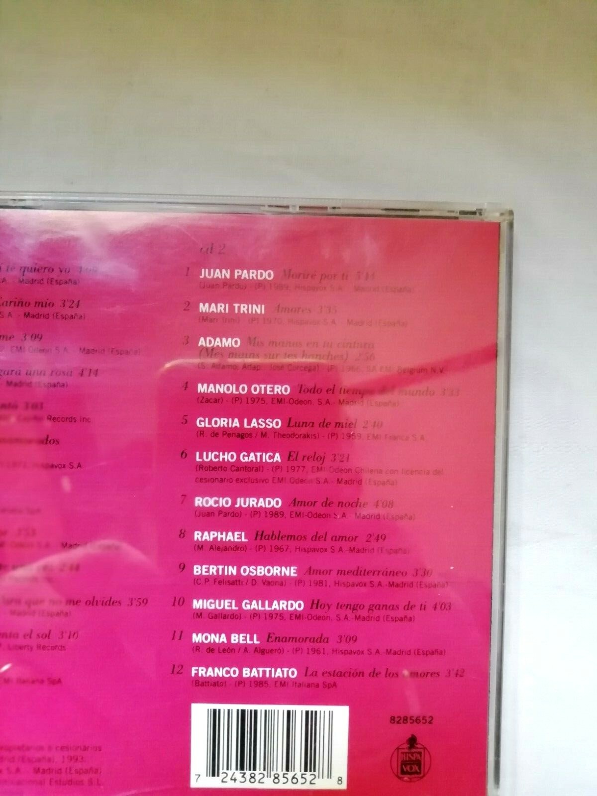 Canciones Para Enamorados Cds 2 Cds Hispavox 1993 Nat King Cole Dew ...