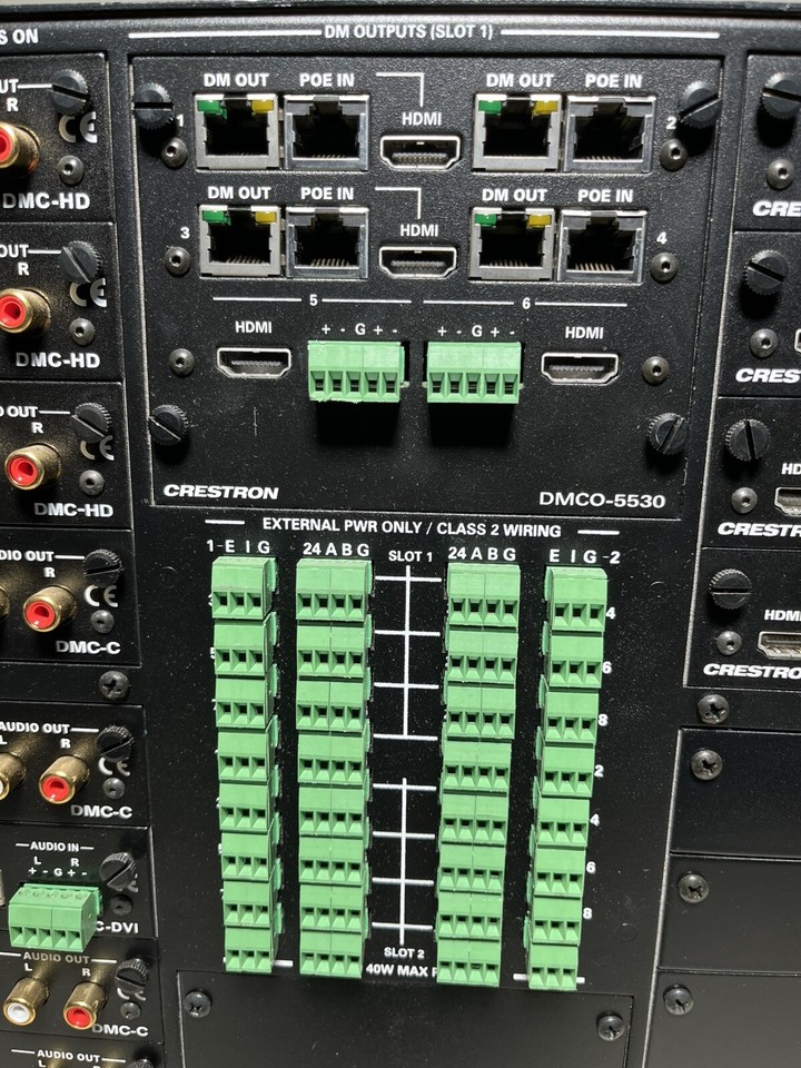 Crestron DM-MD16X16-RPS HD Digital Media Switcher - Good *Defect | eBay