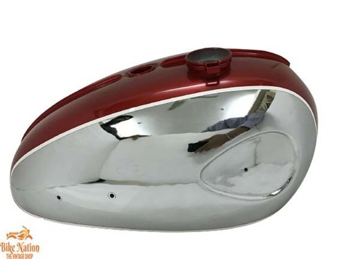 BSA Thunderbolt A65 Bike Chrome & Painted Tank 1960's Model Dual Carb ...