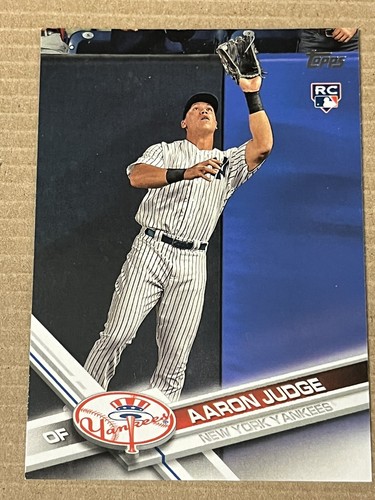 2017 Topps Baseball #287 Aaron Judge Rookie RC **READ** 20C | eBay