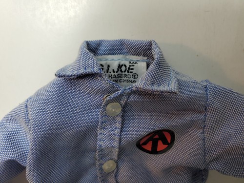 Gi Joe Timeless Sea Adventurer Shirt Blue 1:6 | eBay