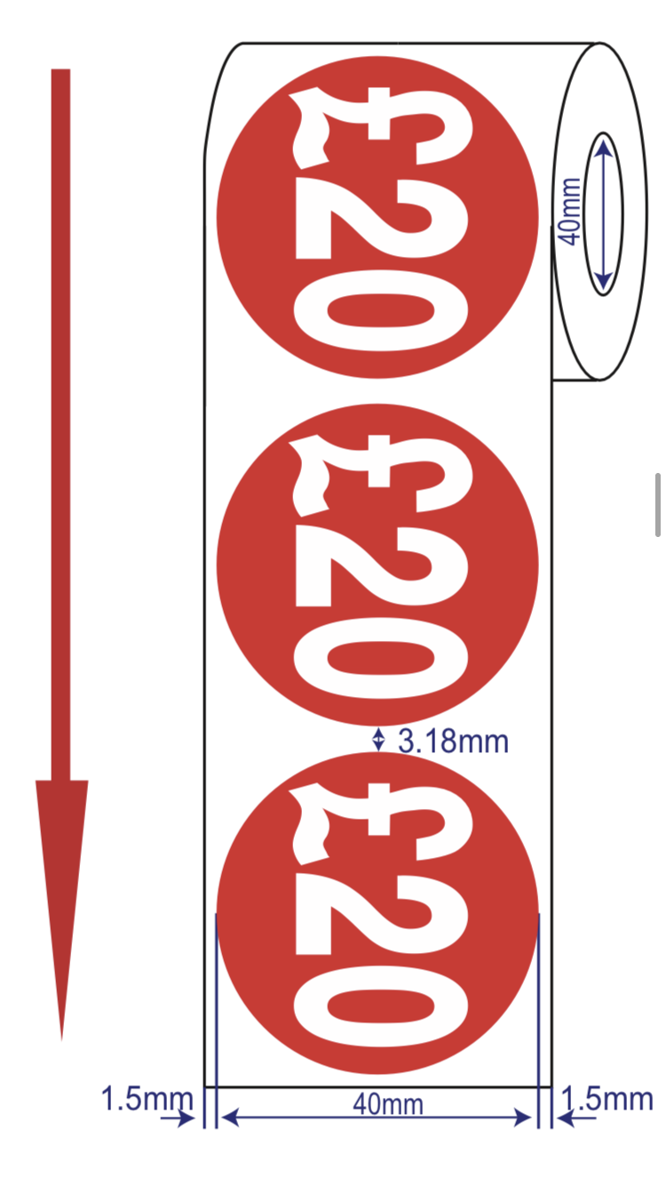 PRICE STICKERS 50p-£50 / SALE / REDUCED 1/2 PRICE- SPECIAL OFFER SALE ...