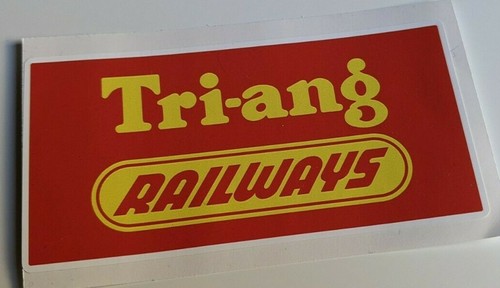 Tri-ang Railways Sticker Vintage Triang Model Trains Decal OO / Ho ...