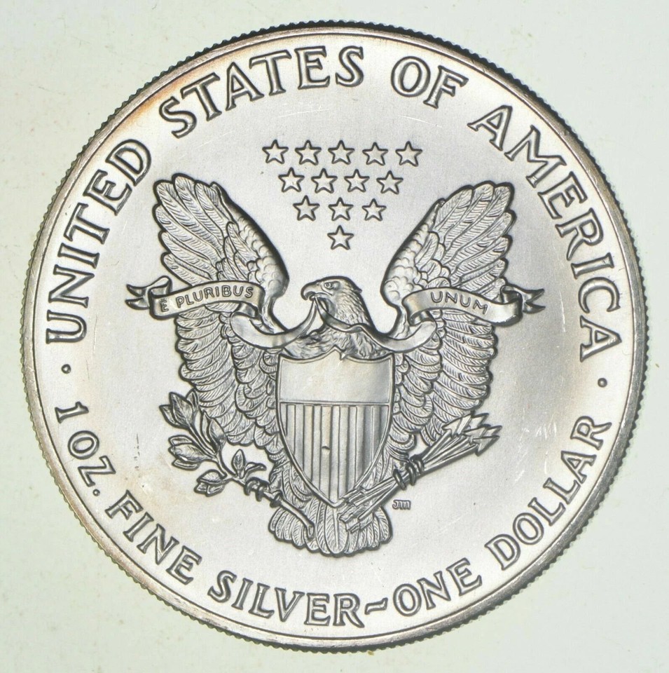 1990 Unc American Silver Eagle 1 Troy Oz .999 Fine Silver *6893 | eBay