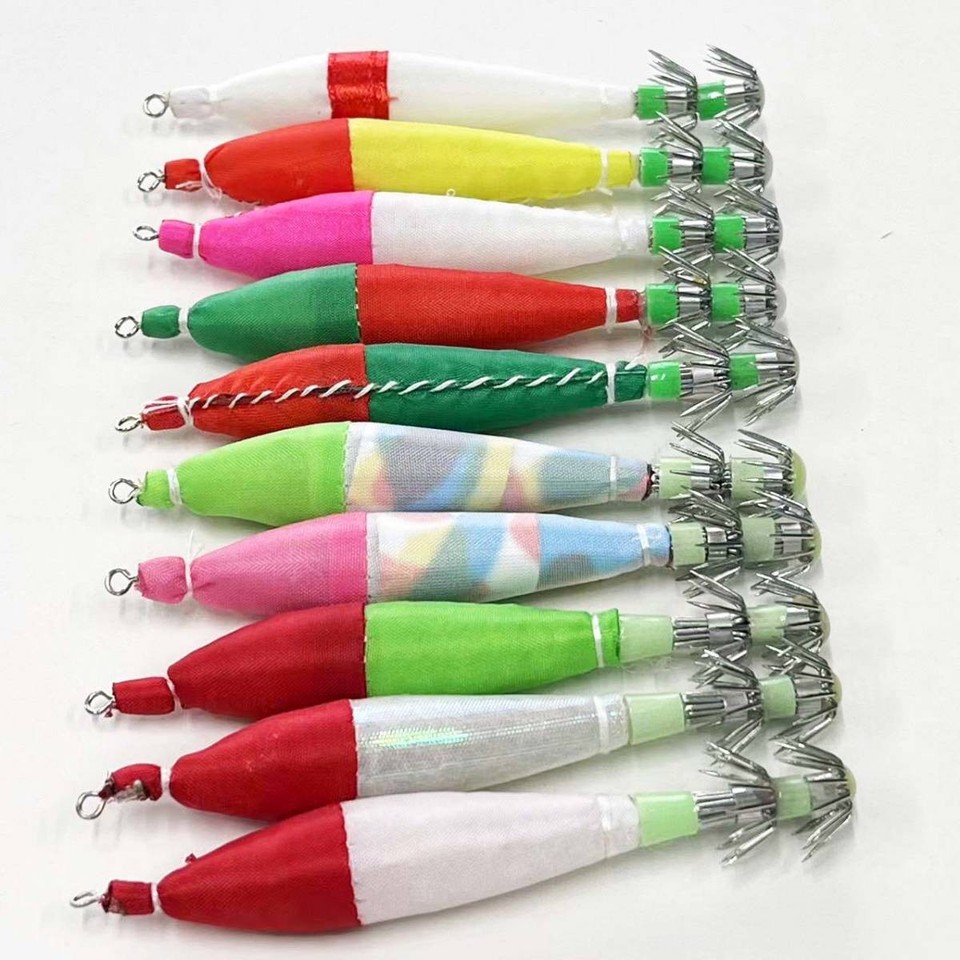 Squid fishing float sutte No. 3 10 pieces trial set Eging Aori squid ...