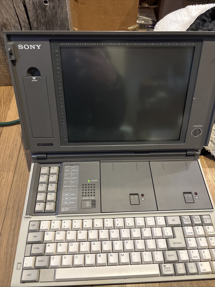 Sony Smc 210 Laptop 1980s Rare! Untested | eBay