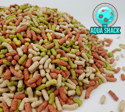 Pond Variety Sticks Floating Fish Food Vibrant Colour Goldfish Koi Pond ...