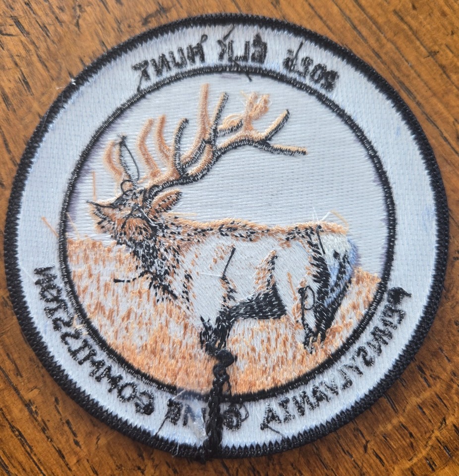 4" 2025 ELK HUNT SERIES PATCH PENNSYLVANIA GAME COMMISSION | eBay