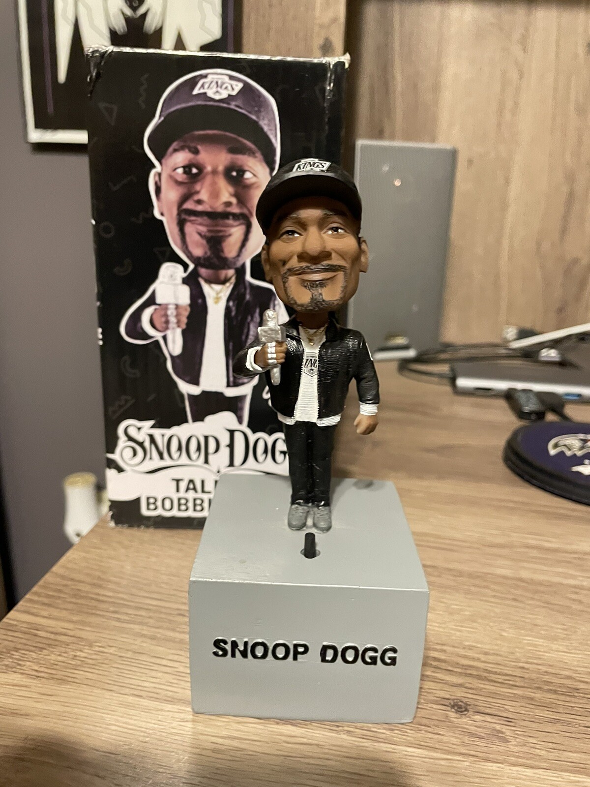 RARE - 2020 Snoop Dogg Talking Bobblehead Los Angeles Kings | eBay