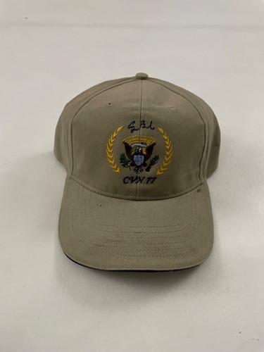The Corps USS George H.W. Bush CVN 77 Beige Baseball Cap One Size | eBay