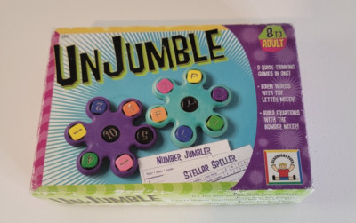 Discovery Toys UnJumble Letter Word Builder/Equation Quick Thinking ...