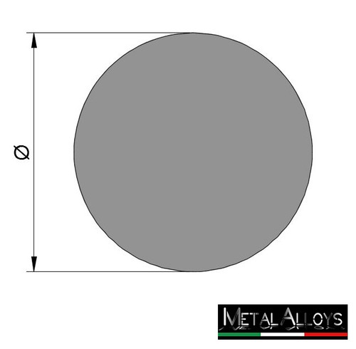 Barra Tonda Alluminio ERGAL 7075 da Ø 55 60 65 70 75 mm IN DIVERSE ...